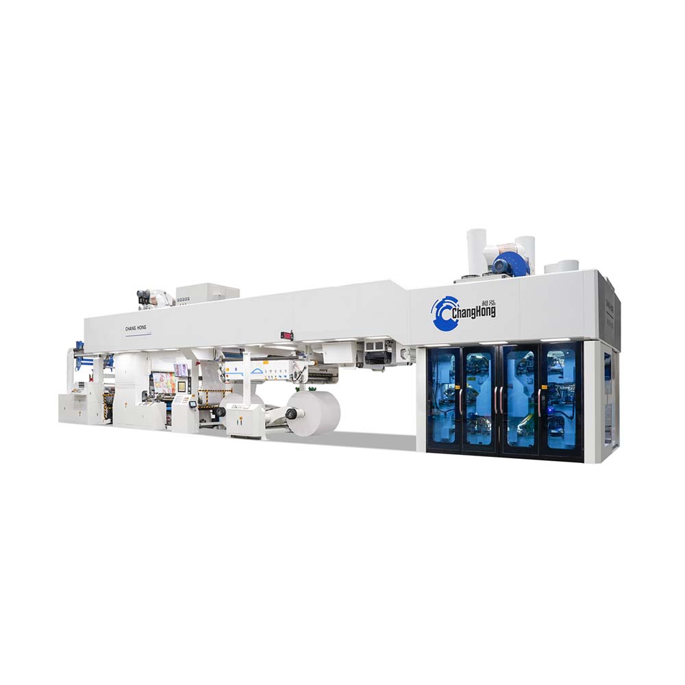 High Quality Paper Flexographic Printing Machine And Gearless Flexo ...